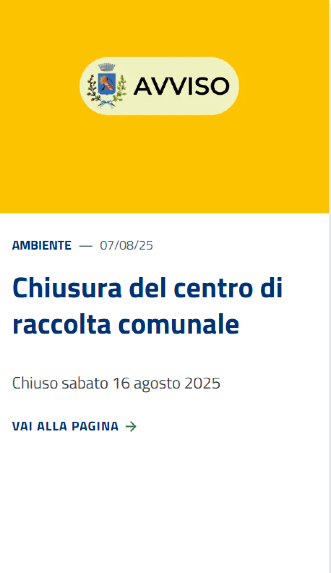 Azzano Decimo | Ambiente Servizi